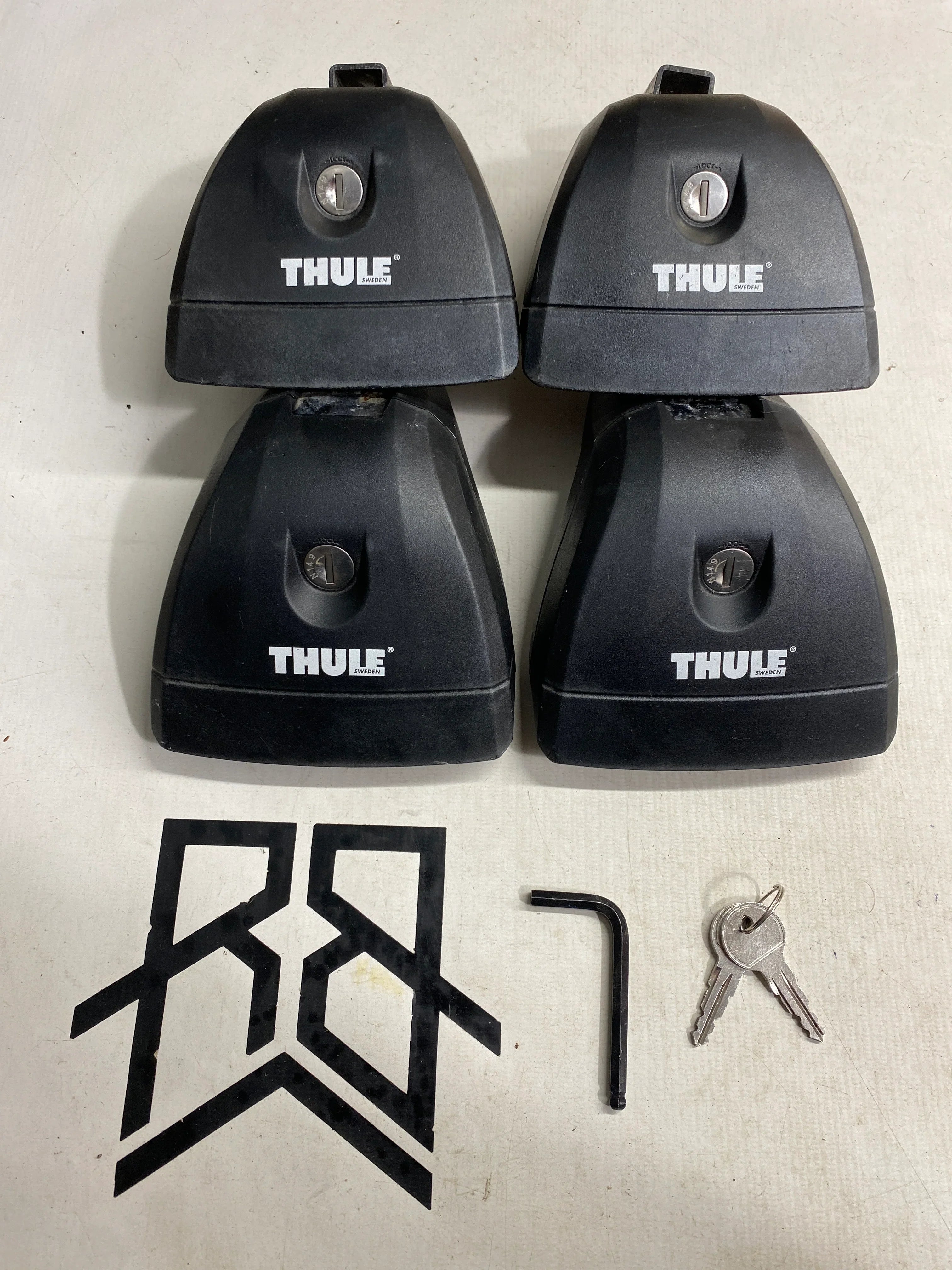 Thule 751 Footpack – Roof Boxed