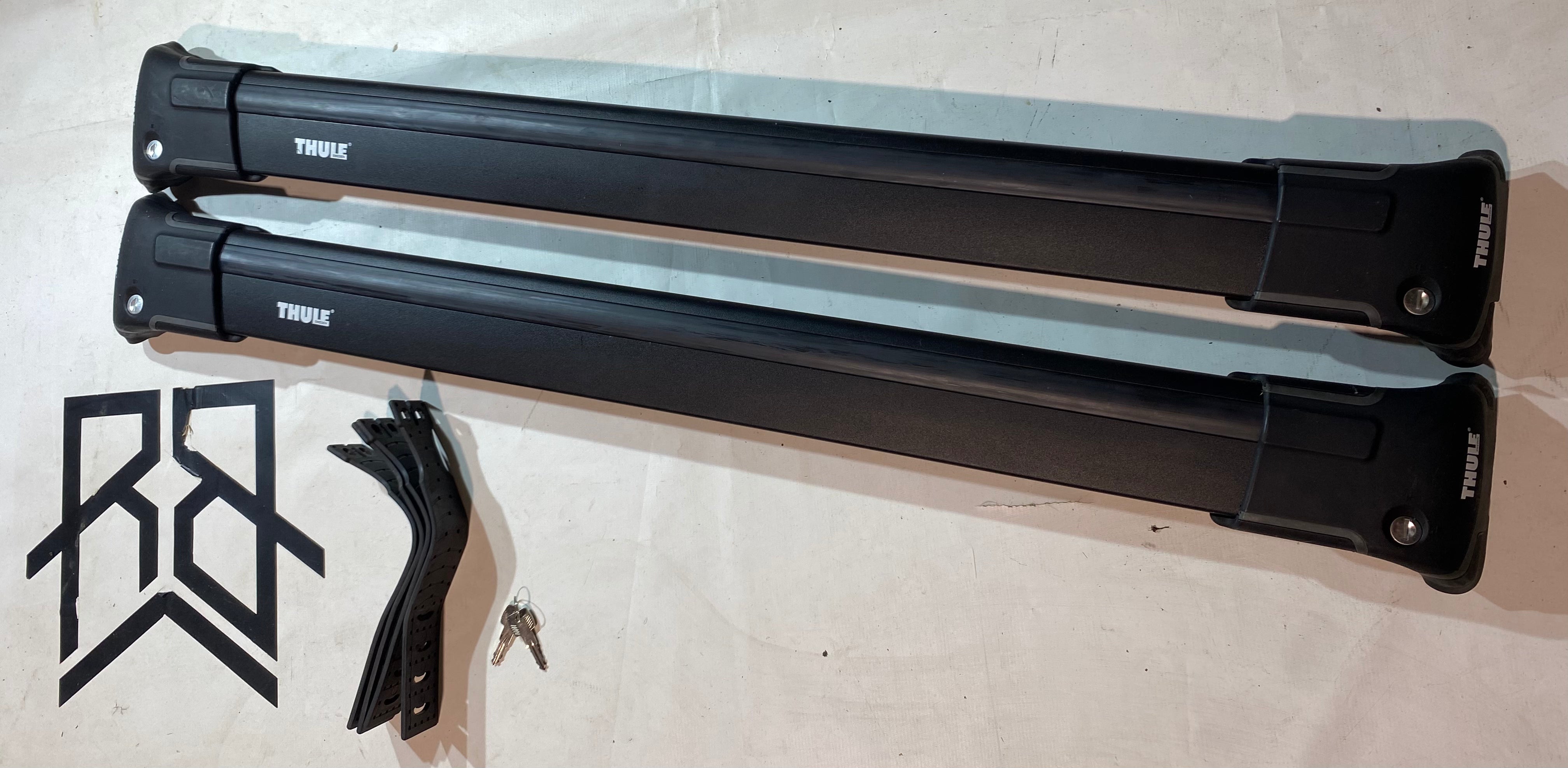 Thule 9581B Wingbar Edge – Roof Boxed