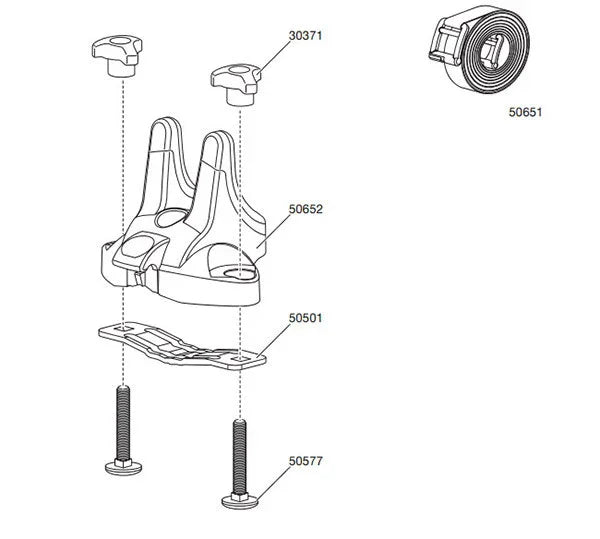 Thule 832 Surfboard Carrier — Spare Parts & Accessories – Roof Boxed