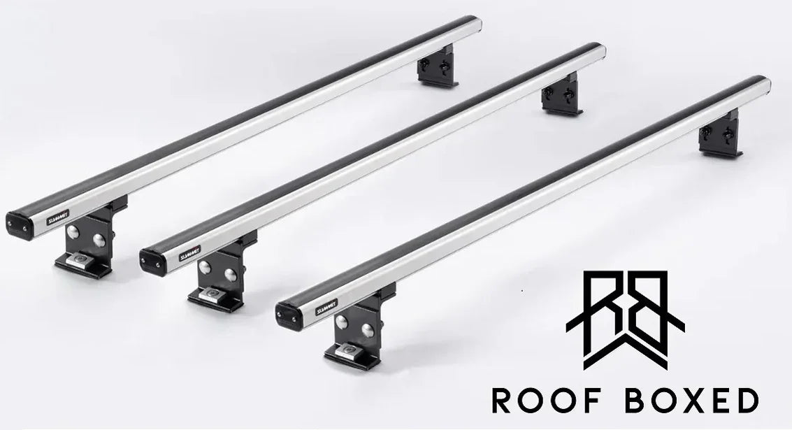 Summit Commercial Aluminium Fixed Point Roof Bars, 1.3m, Set of 3 (SULC ...