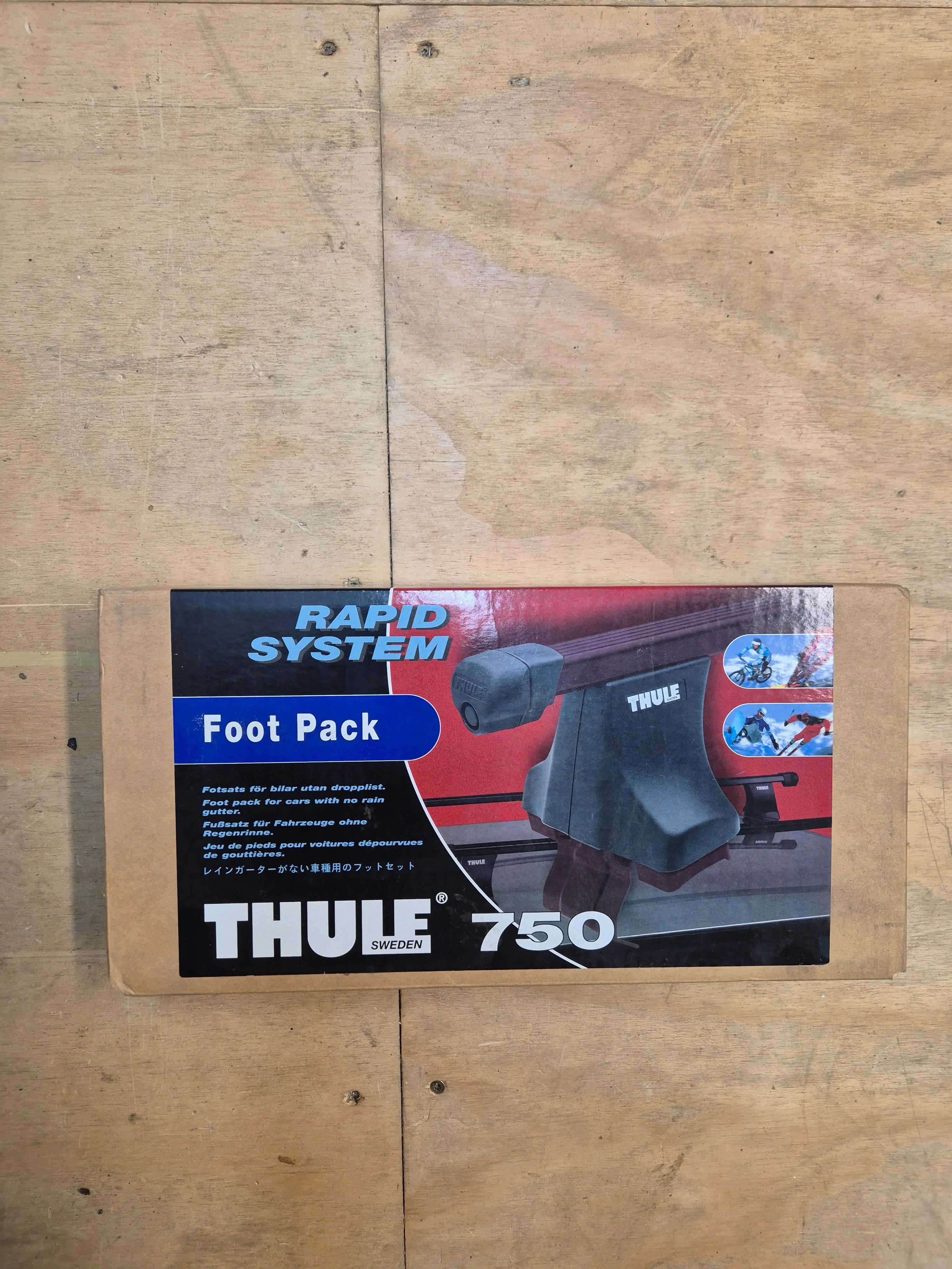 Thule 750 Footpack New - same fit as 754 – Roof Boxed