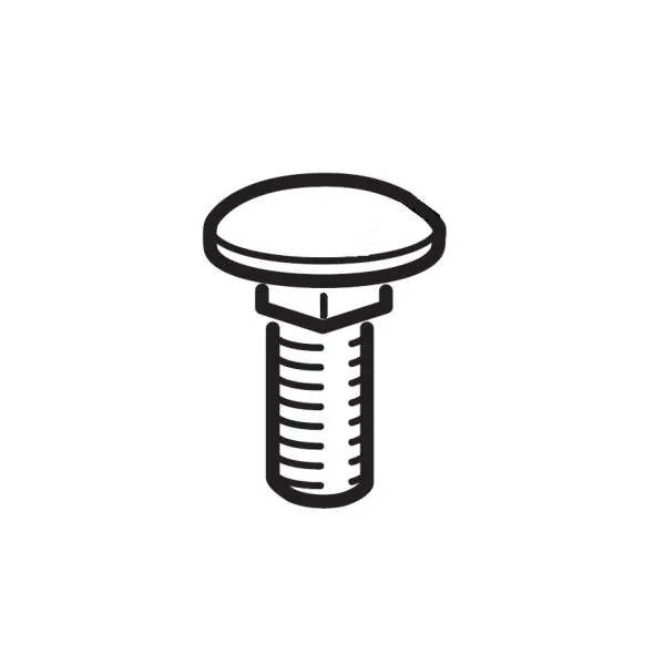 Thule 52560 - Carriage Bolt – Roof Boxed