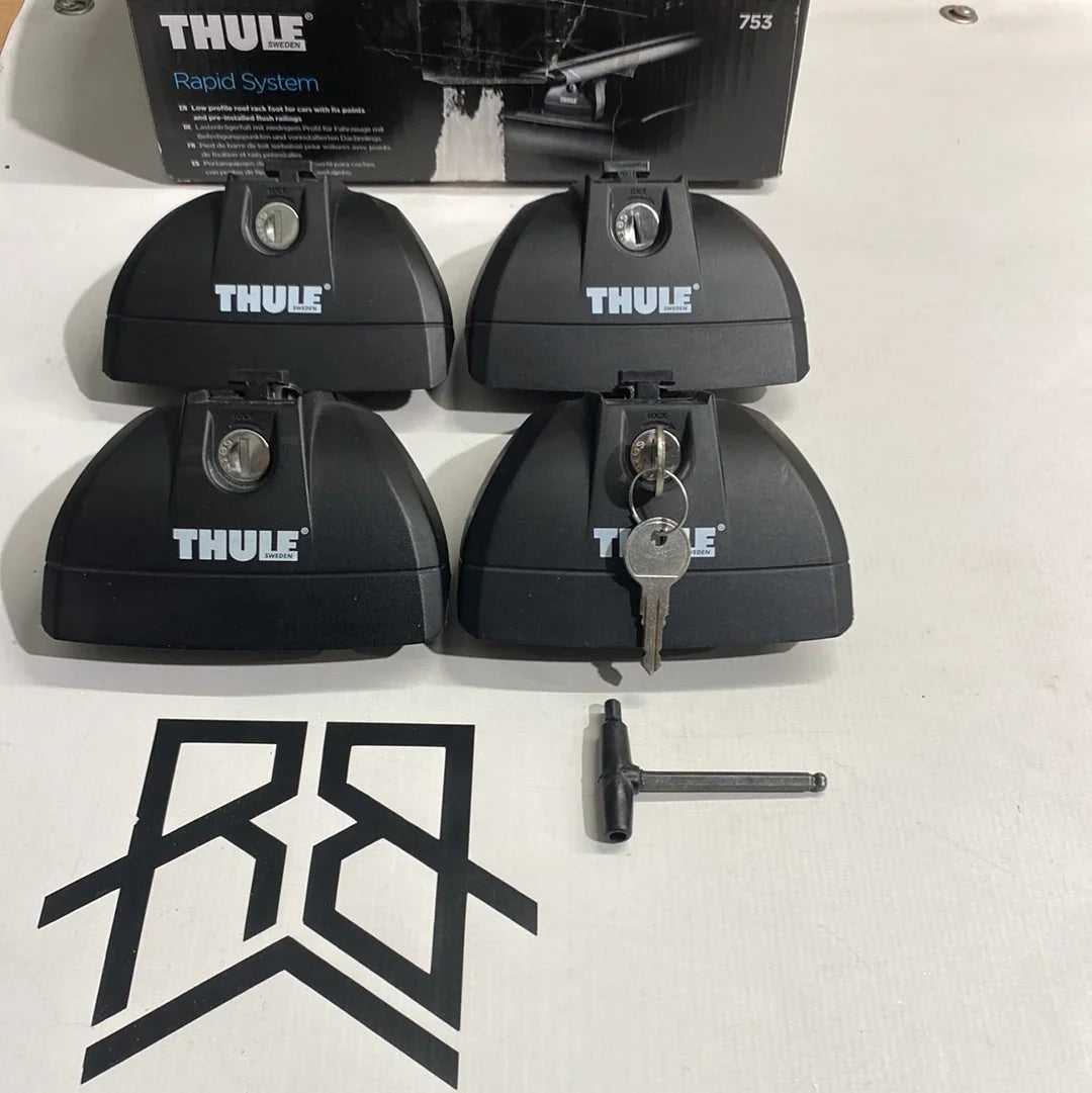 Thule 753 Footpack – Roof Boxed